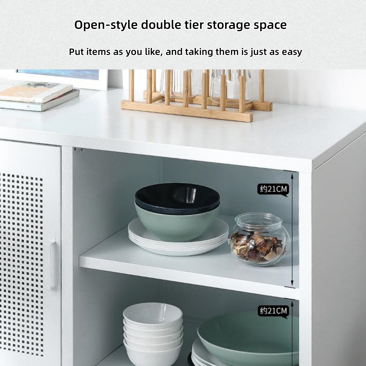 Half-Perforated Kitchen Sideboard - Buy Product on Yadan Steel Furniture