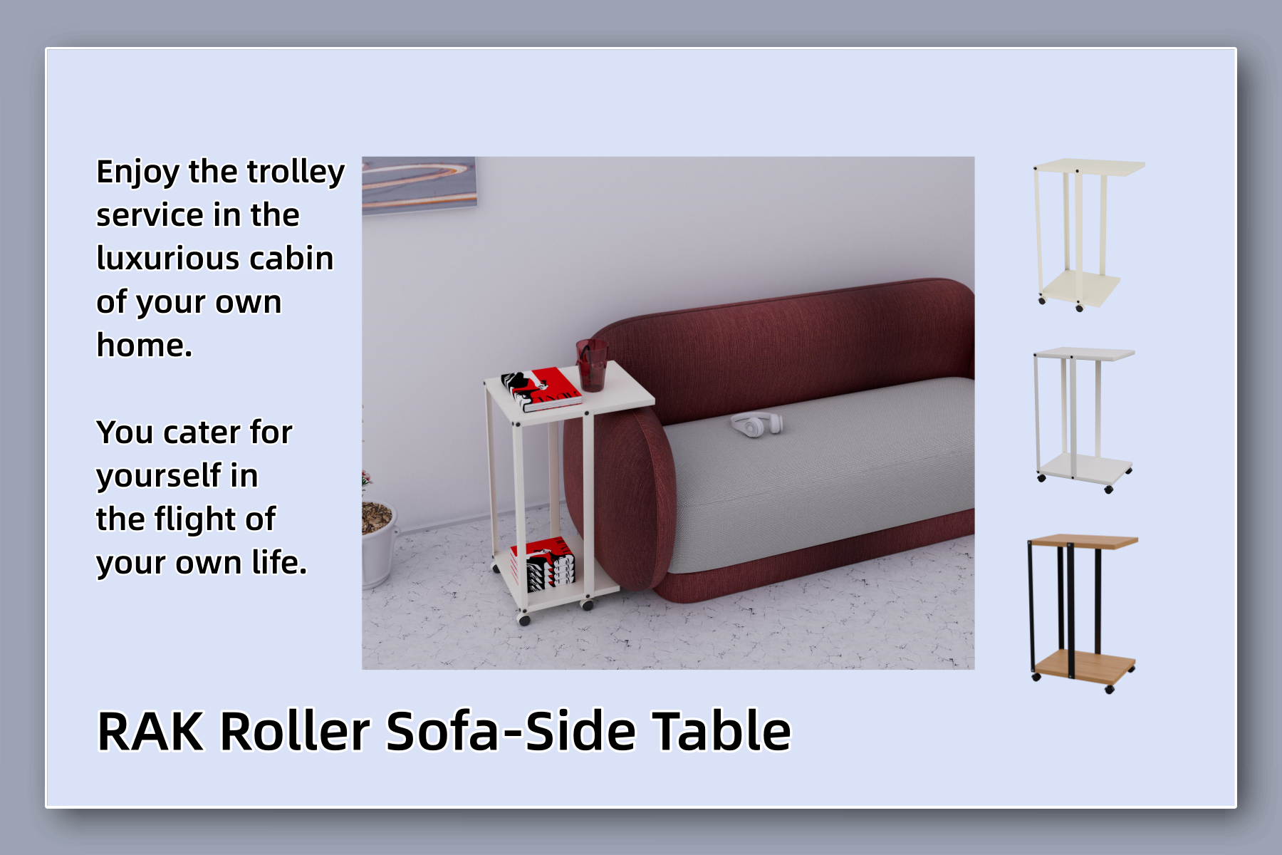 7 Unique Pieces, Endless Possibilities: The RAK Shelf Table Collection ...